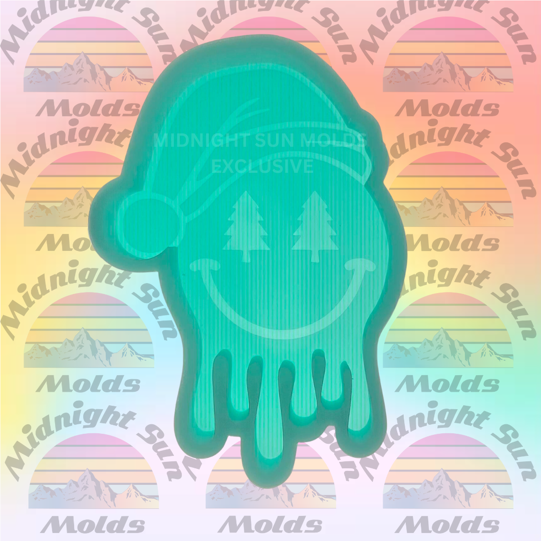 Xmas Drip Smiley – Midnightsunmolds