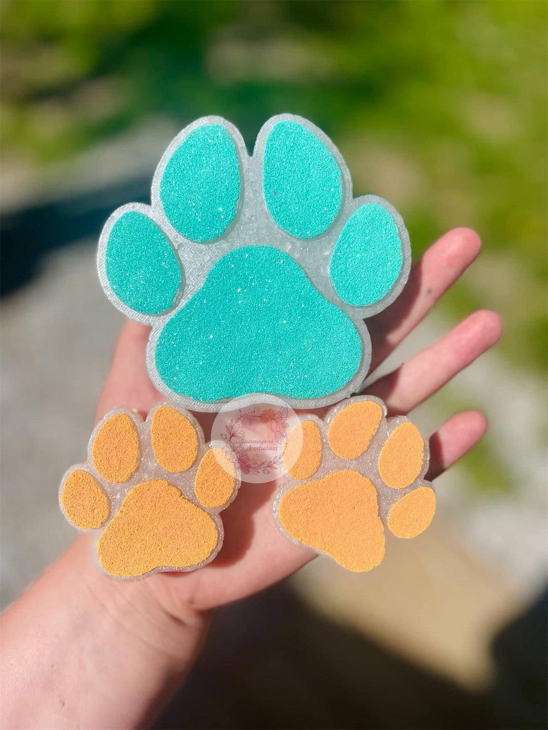 Paw Print *VENT CLIP SIZE* – Midnightsunmolds