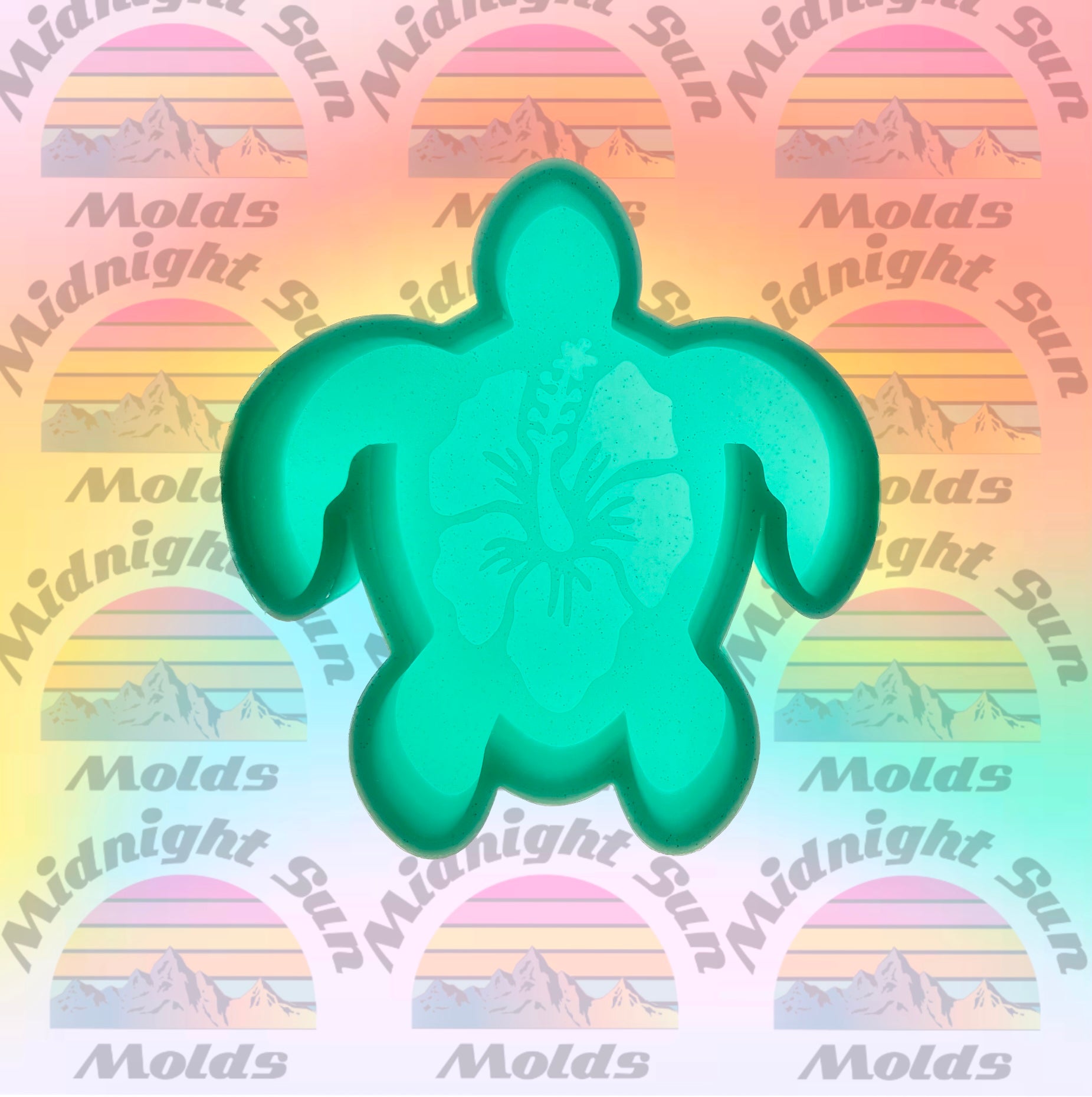 Hibiscus Sea Turtle – Midnightsunmolds