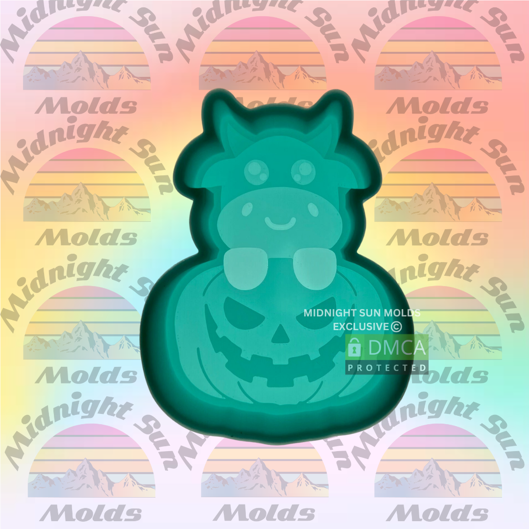 Baby Cow Jack o Lantern – Midnightsunmolds