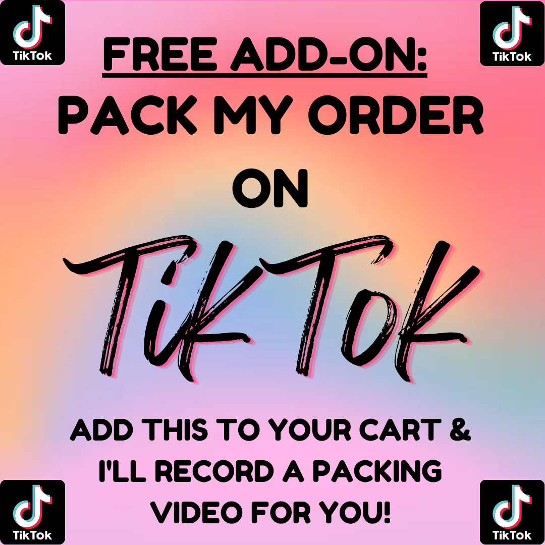 FREE ADD ON: TIKTOK PACKING – Midnightsunmolds